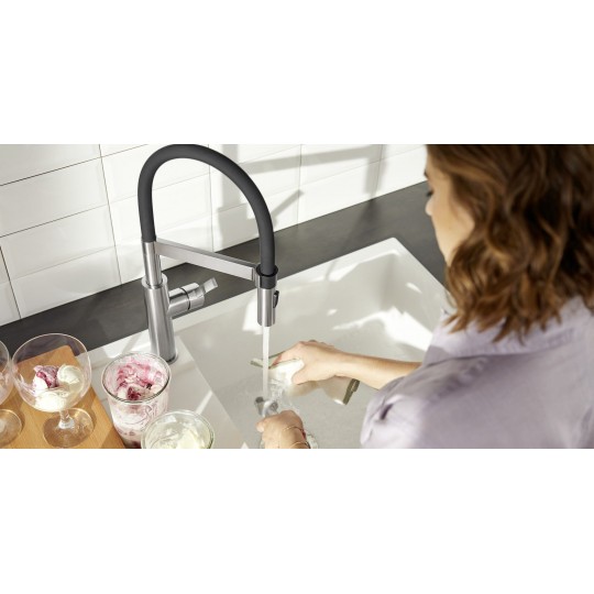 Kuchyňská baterie Blanco Sonea-S Flexo Nerez kartáčovaný 526616 | eshop ...