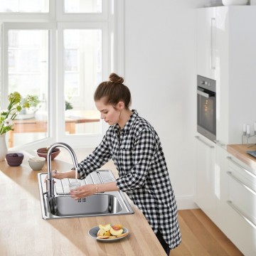 Kuchyňská baterie Blanco Mida-S Chrom 521454 | eshop-blanco.cz