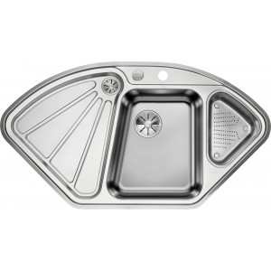 Kuchyňský dřez Blanco Delta II-IF Hedvábný lesk 523667 | eshop-blanco.cz